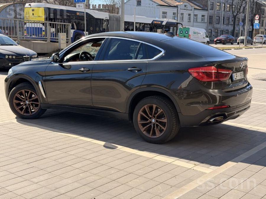 Brūns BMW X6 2015 Rīga, ar dzinēja tilpumu 3.00 L un nobraukumu 217 tūkst. km par 20000 €, foto 7 vietnē AUTOMOTO.COM.LV