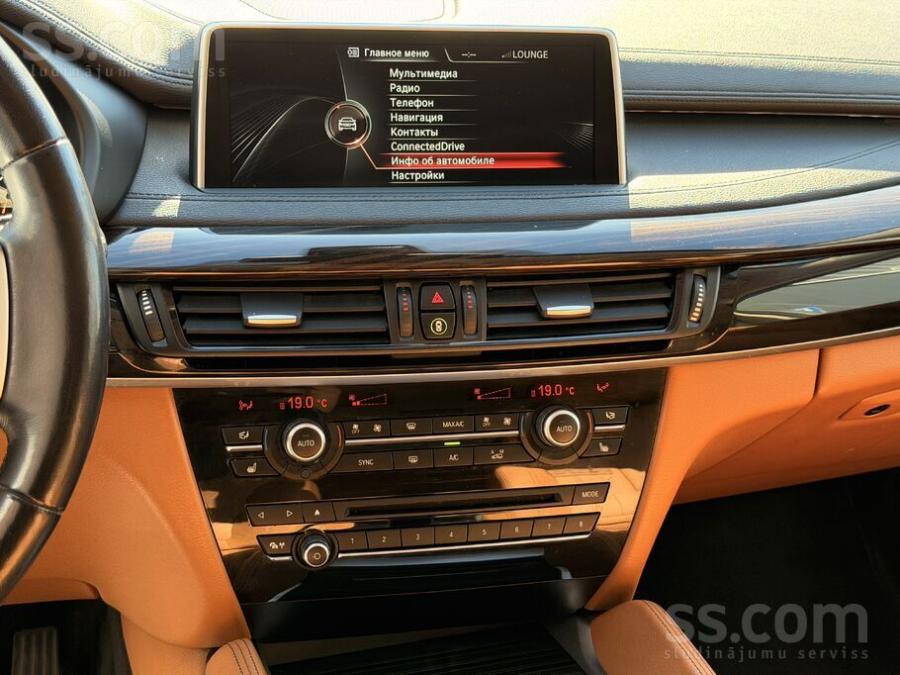 Brūns BMW X6 2015 Rīga, ar dzinēja tilpumu 3.00 L un nobraukumu 217 tūkst. km par 20000 €, foto 20 vietnē AUTOMOTO.COM.LV