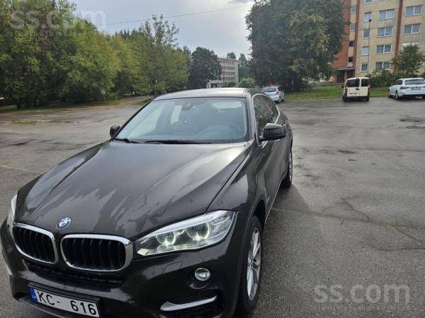 Brown BMW X6 2015 in Riga, with an engine capacity of 3.00 L and mileage of 231 thousand km for 17900 €, photo 10 on AUTOMOTO.COM.LV