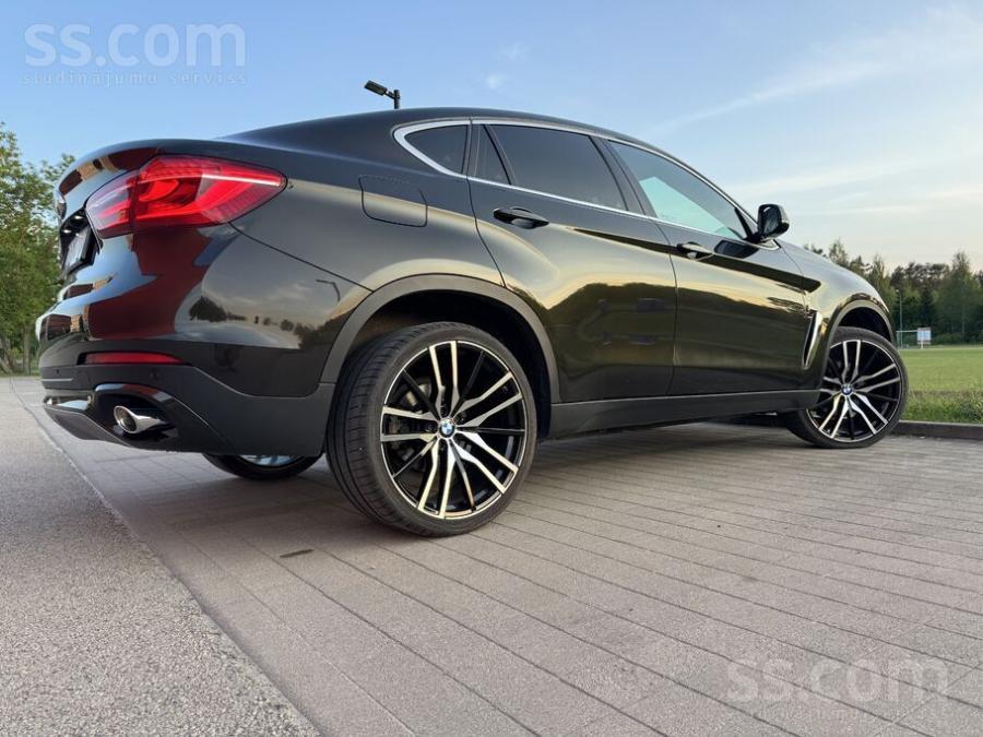 Brūns BMW X6 2016 Rēzekne, ar dzinēja tilpumu 3.00 L un nobraukumu 207 tūkst. km par 26500 €, foto 6 vietnē AUTOMOTO.COM.LV
