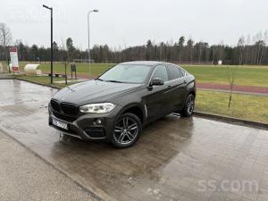 Brūns BMW X6 2016 Rēzekne, ar dzinēja tilpumu 3.00 L un nobraukumu 211 tūkst. km par 23500 €, foto  vietnē AUTOMOTO.COM.LV