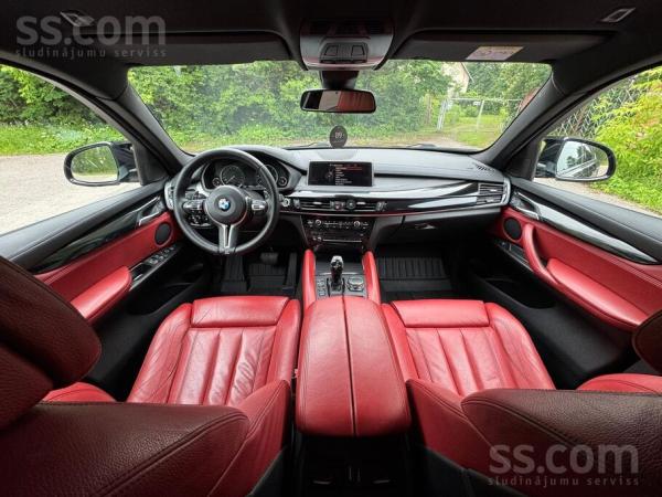 Brown BMW X6 2016 in Riga, with an engine capacity of 3.00 L and mileage of 181 thousand km for 25600 €, photo 10 on AUTOMOTO.COM.LV