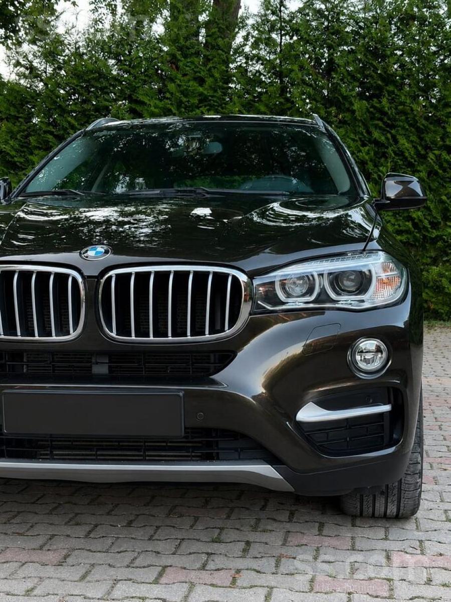 Brown BMW X6 2016 in Cesis, with an engine capacity of 3.00 L and mileage of 217 thousand km for 19950 €, photo 3 on AUTOMOTO.COM.LV