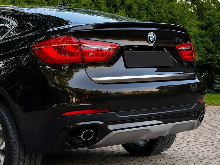 Brown BMW X6 2016 in Cesis, with an engine capacity of 3.00 L and mileage of 217 thousand km for 19950 €, photo 7 on AUTOMOTO.COM.LV