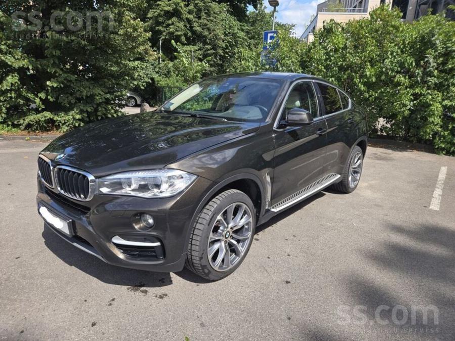 Brūns BMW X6 2016 Rīga, ar dzinēja tilpumu 3.00 L un nobraukumu 95 tūkst. km par 27990 €, foto 1 vietnē AUTOMOTO.COM.LV