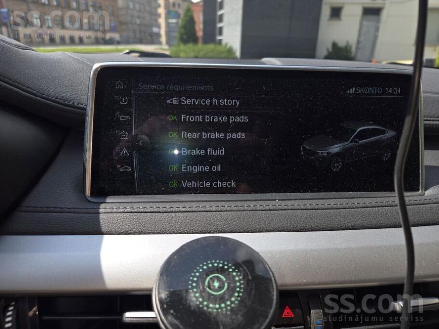 Brūns BMW X6 2016 Rīga, ar dzinēja tilpumu 3.00 L un nobraukumu 95 tūkst. km par 27990 €, foto 14 vietnē AUTOMOTO.COM.LV