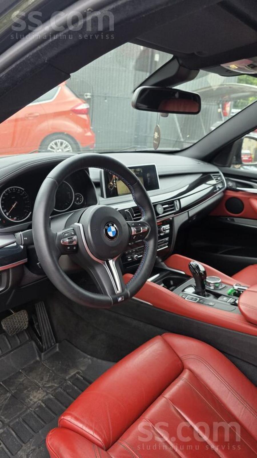 Brown BMW X6 2016 in Riga, with an engine capacity of 3.00 L and mileage of 181 thousand km for 24990 €, photo 10 on AUTOMOTO.COM.LV
