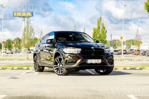 Brown BMW X6 2016 in Riga, with an engine capacity of 3.00 L and mileage of 181 thousand km for 23590 €, photo 3 on AUTOMOTO.COM.LV