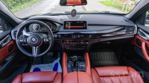 Brown BMW X6 2016 in Riga, with an engine capacity of 3.00 L and mileage of 181 thousand km for 23590 €, photo 12 on AUTOMOTO.COM.LV