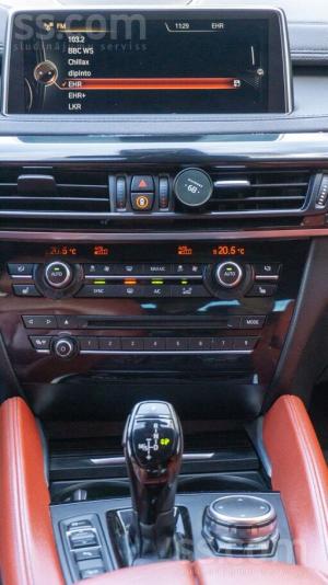 Brown BMW X6 2016 in Riga, with an engine capacity of 3.00 L and mileage of 181 thousand km for 23590 €, photo 13 on AUTOMOTO.COM.LV