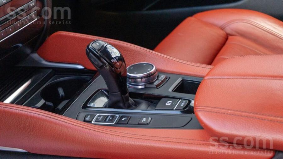 Brown BMW X6 2016 in Riga, with an engine capacity of 3.00 L and mileage of 181 thousand km for 23590 €, photo 15 on AUTOMOTO.COM.LV
