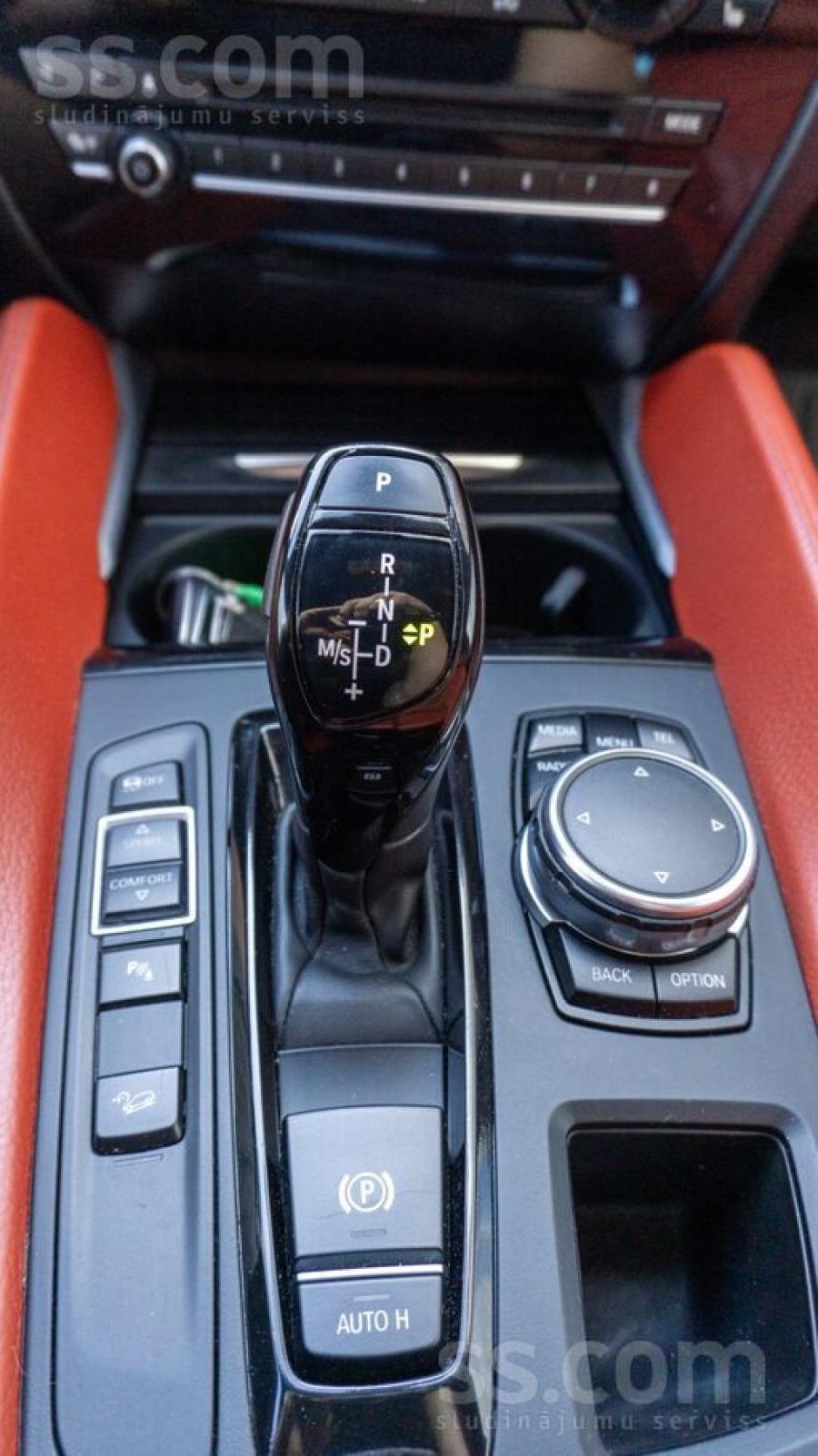 Brown BMW X6 2016 in Riga, with an engine capacity of 3.00 L and mileage of 181 thousand km for 23590 €, photo 16 on AUTOMOTO.COM.LV