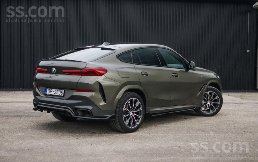 Brūns BMW X6 2024 Rīga, ar dzinēja tilpumu 3.00 L un nobraukumu 46 tūkst. km par 75999 €, foto 3 vietnē AUTOMOTO.COM.LV