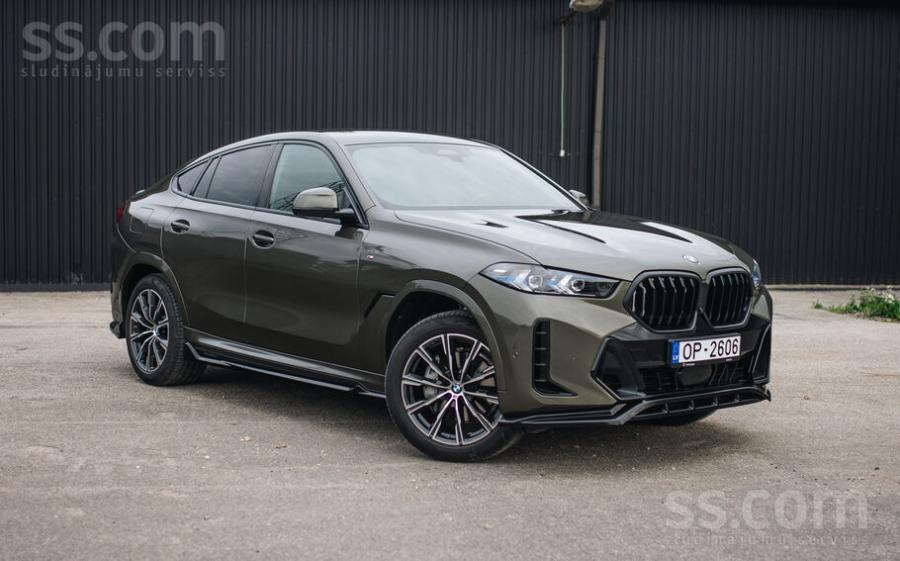 Brūns BMW X6 2024 Rīga, ar dzinēja tilpumu 3.00 L un nobraukumu 46 tūkst. km par 75999 €, foto 4 vietnē AUTOMOTO.COM.LV
