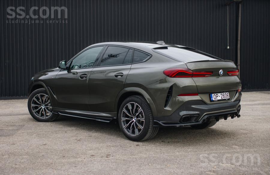 Brūns BMW X6 2024 Rīga, ar dzinēja tilpumu 3.00 L un nobraukumu 46 tūkst. km par 75999 €, foto 5 vietnē AUTOMOTO.COM.LV