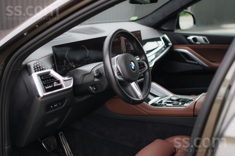 Brūns BMW X6 2024 Rīga, ar dzinēja tilpumu 3.00 L un nobraukumu 46 tūkst. km par 75999 €, foto 12 vietnē AUTOMOTO.COM.LV