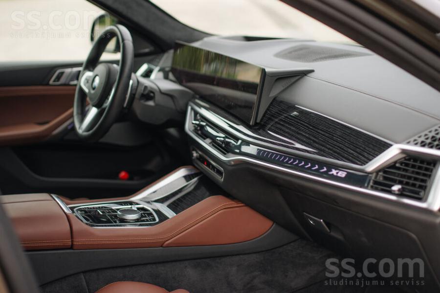 Brūns BMW X6 2024 Rīga, ar dzinēja tilpumu 3.00 L un nobraukumu 46 tūkst. km par 75999 €, foto 23 vietnē AUTOMOTO.COM.LV