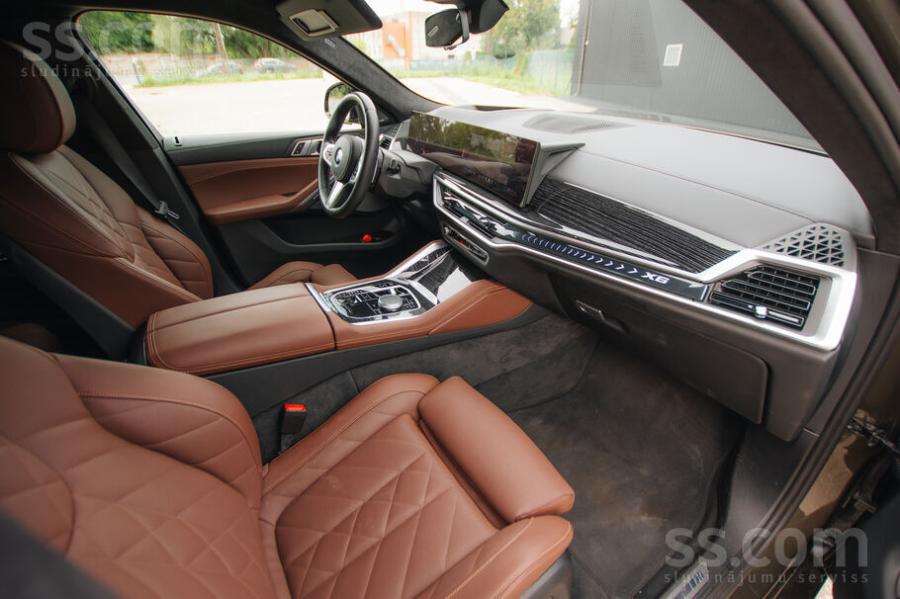 Brūns BMW X6 2024 Rīga, ar dzinēja tilpumu 3.00 L un nobraukumu 46 tūkst. km par 75999 €, foto 26 vietnē AUTOMOTO.COM.LV