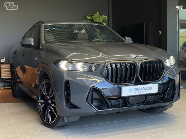Brown BMW X6 2025 in Klaipeda, with an engine capacity of 3.00 L and mileage of 32 thousand km for 92221 €, photo 3 on AUTOMOTO.COM.LV