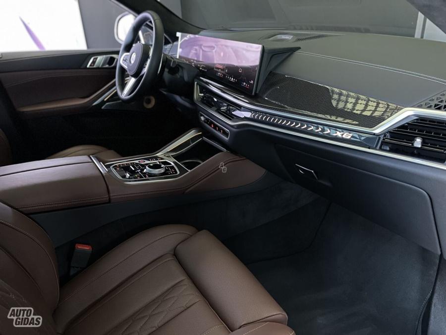 Brūns BMW X6 2025 Klaipėda, ar dzinēja tilpumu 3.00 L un nobraukumu 32 tūkst. km par 92221 €, foto 14 vietnē AUTOMOTO.COM.LV