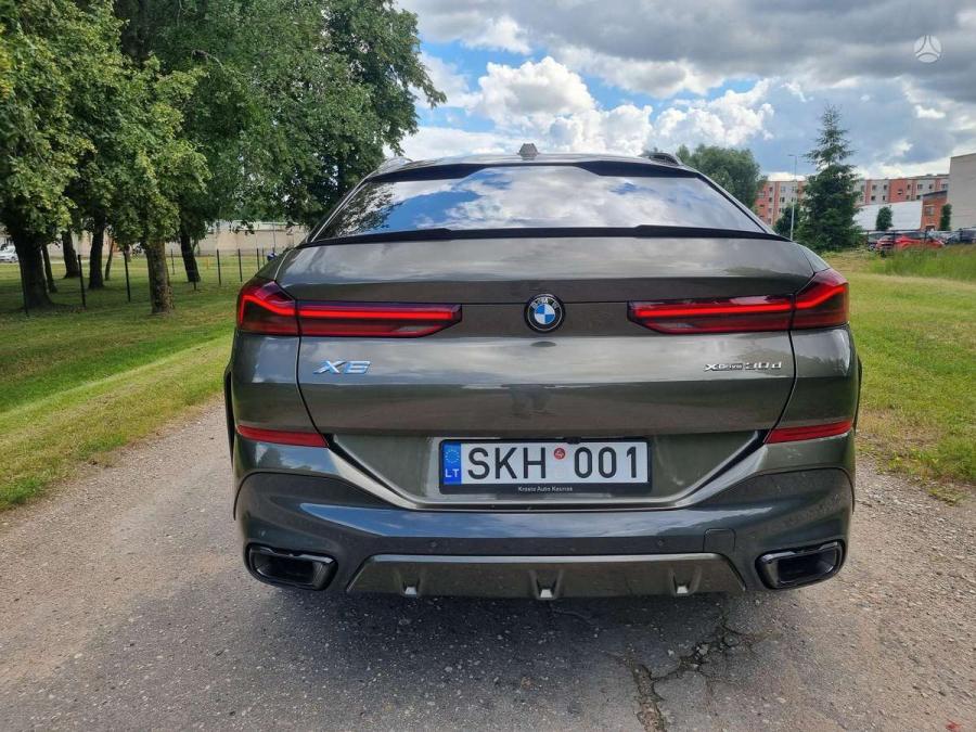 Brūns BMW X6 2025 Prienai, ar dzinēja tilpumu 3.00 L un nobraukumu 16 tūkst. km par 82500 €, foto 7 vietnē AUTOMOTO.COM.LV