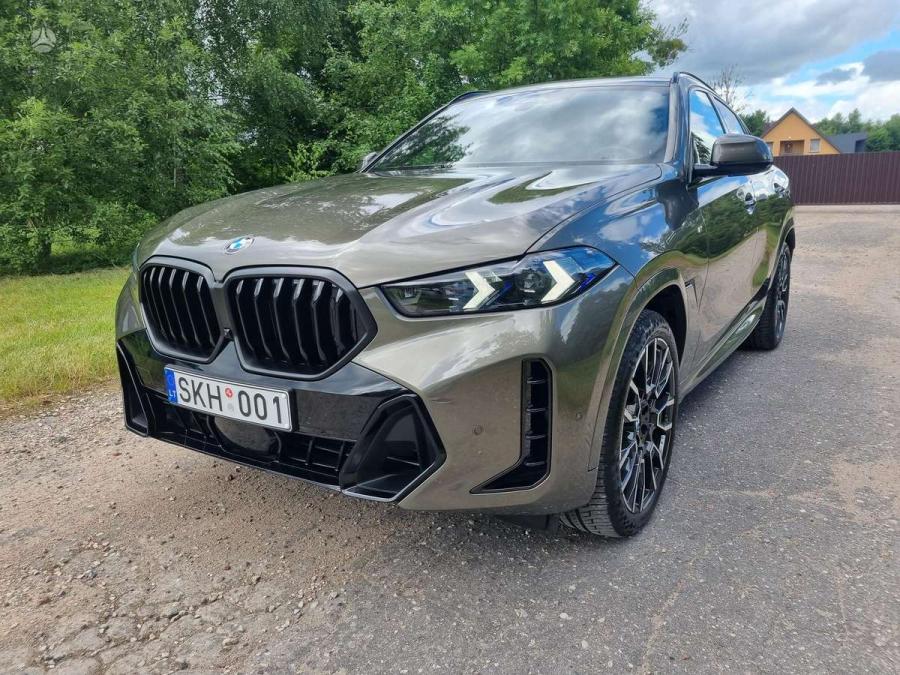 Brūns BMW X6 2025 Prienai, ar dzinēja tilpumu 3.00 L un nobraukumu 16 tūkst. km par 82500 €, foto 12 vietnē AUTOMOTO.COM.LV