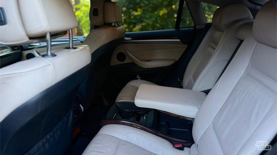 BMW X6 2008 in Vilnius, with an engine capacity of 3.00 L and mileage of 344 thousand km for 9950 €, photo 10 on AUTOMOTO.COM.LV