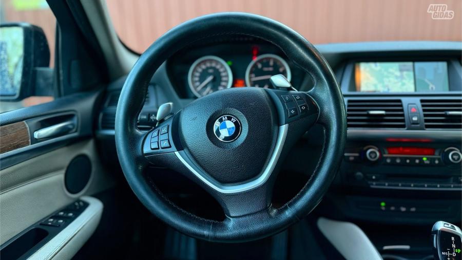 BMW X6 2008 in Vilnius, with an engine capacity of 3.00 L and mileage of 344 thousand km for 9950 €, photo 13 on AUTOMOTO.COM.LV