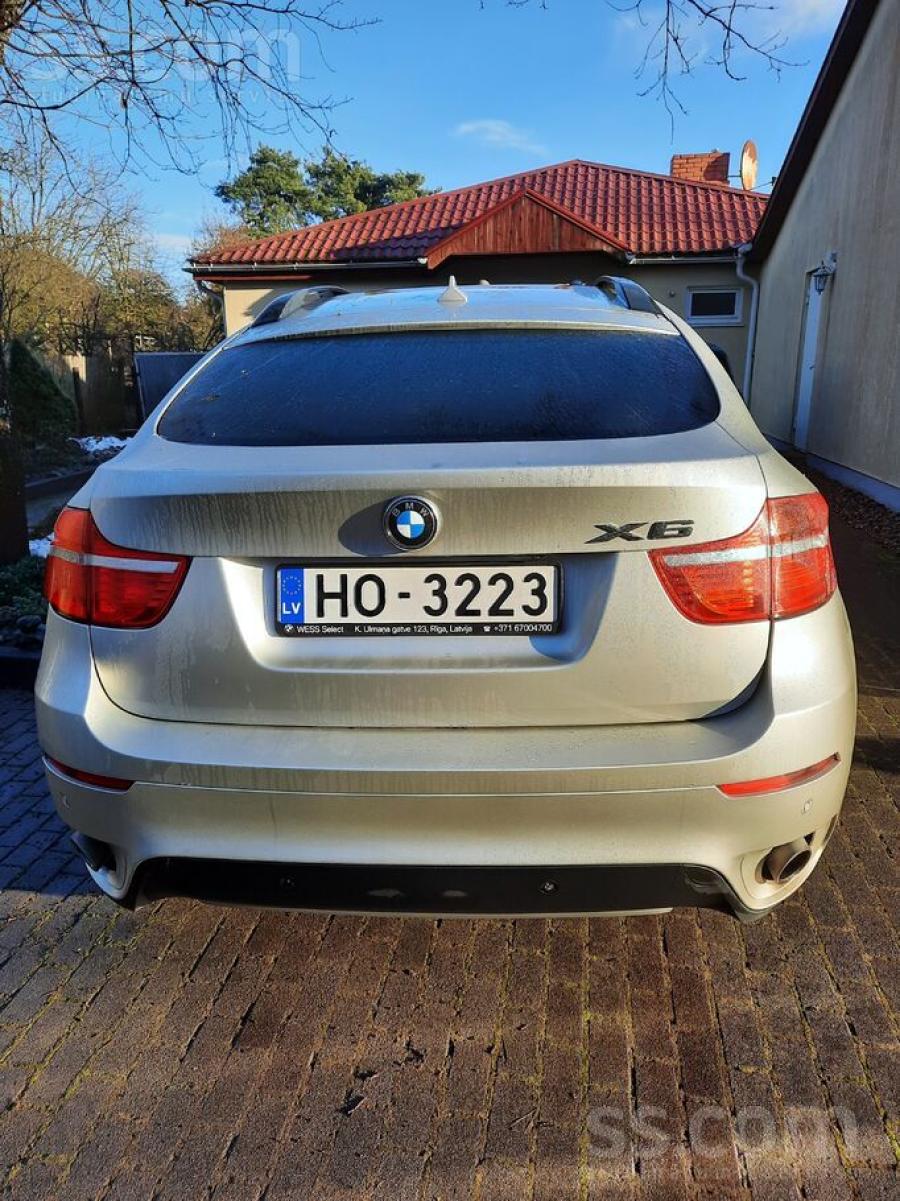 BMW X6 2011 in Riga, with an engine capacity of 3.00 L and mileage of 345 thousand km for 12800 €, photo 3 on AUTOMOTO.COM.LV