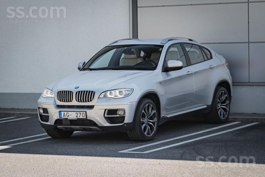 BMW X6 2013 in Riga, with an engine capacity of 3.00 L and mileage of 326 thousand km for 12950 €, photo 1 on AUTOMOTO.COM.LV