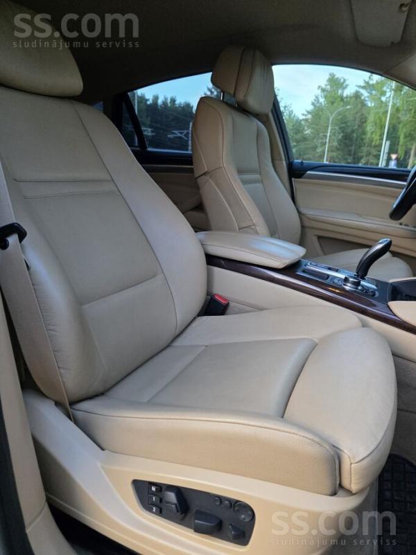 BMW X6 2014 in Riga, with an engine capacity of 3.00 L and mileage of 108 thousand km for 14800 €, photo 8 on AUTOMOTO.COM.LV