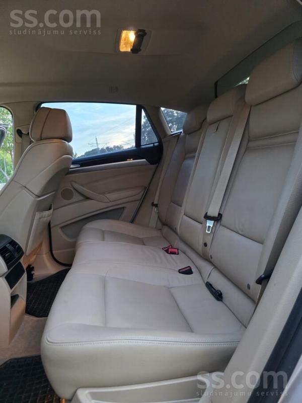 BMW X6 2014 in Riga, with an engine capacity of 3.00 L and mileage of 108 thousand km for 14800 €, photo 10 on AUTOMOTO.COM.LV