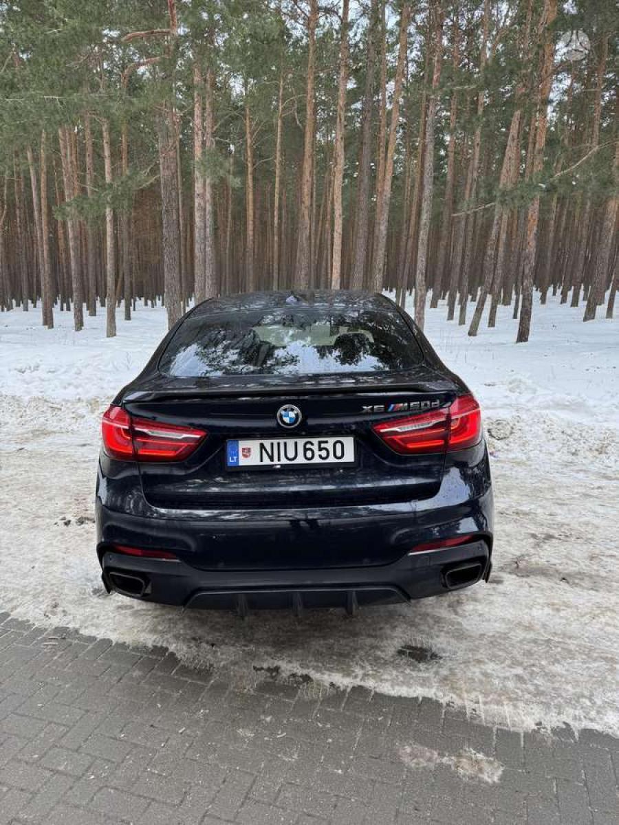 BMW X6 2015 in Palanga, with an engine capacity of 2.99 L and mileage of 347 thousand km for 21999 €, photo 6 on AUTOMOTO.COM.LV