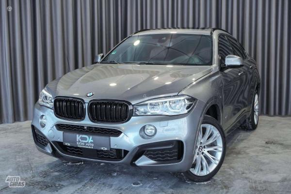 BMW X6 2015 in Marijampole, with an engine capacity of 3.00 L and mileage of 210 thousand km for 25950 €, photo 5 on AUTOMOTO.COM.LV