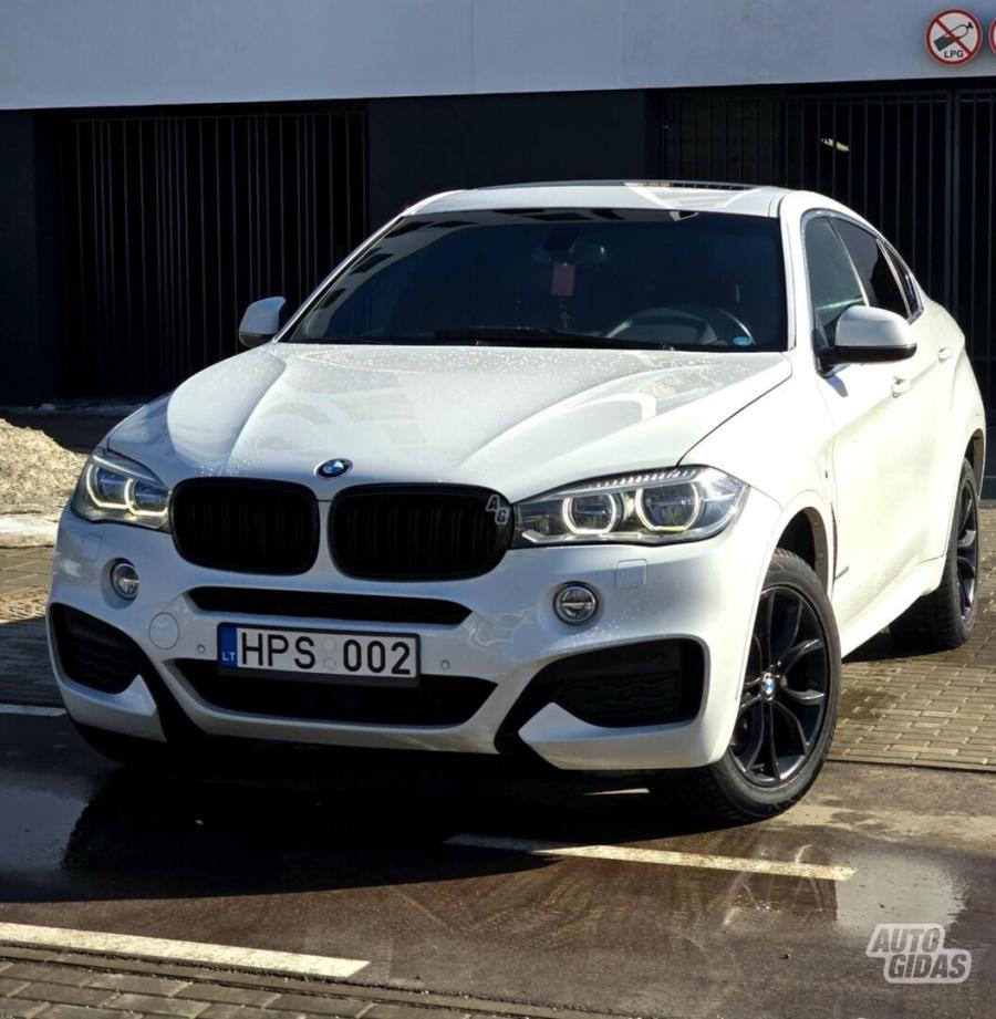 BMW X6 2015 in Vilnius, with an engine capacity of 3.00 L and mileage of 220 thousand km for 26000 €, photo 1 on AUTOMOTO.COM.LV