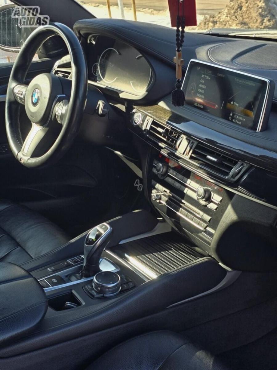 BMW X6 2015 in Vilnius, with an engine capacity of 3.00 L and mileage of 220 thousand km for 26000 €, photo 19 on AUTOMOTO.COM.LV