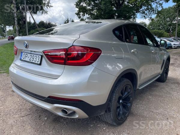 BMW X6 2015 in Riga, with an engine capacity of 3.00 L and mileage of 0 thousand km for 21290 €, photo 5 on AUTOMOTO.COM.LV