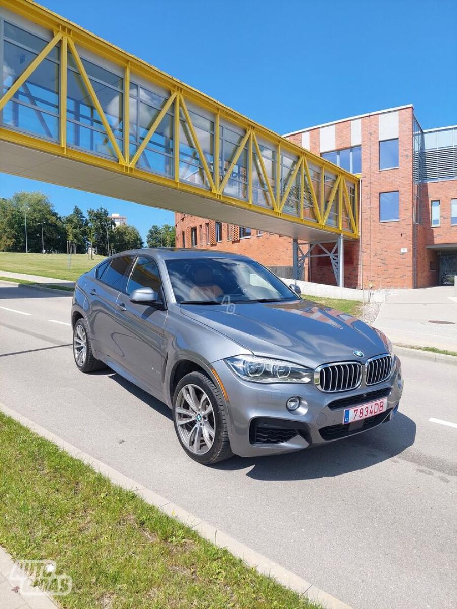 BMW X6 2015 in Klaipeda, with an engine capacity of 4.40 L and mileage of 187 thousand km for 17500 €, photo 18 on AUTOMOTO.COM.LV