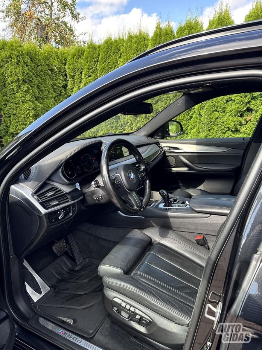 BMW X6 2015 in Mazeikiai, with an engine capacity of 3.00 L and mileage of 248 thousand km for 21900 €, photo 21 on AUTOMOTO.COM.LV