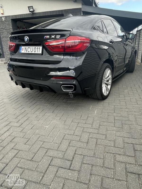 BMW X6 2016 in Marijampole, with an engine capacity of 3.00 L and mileage of 208 thousand km for 23500 €, photo 6 on AUTOMOTO.COM.LV