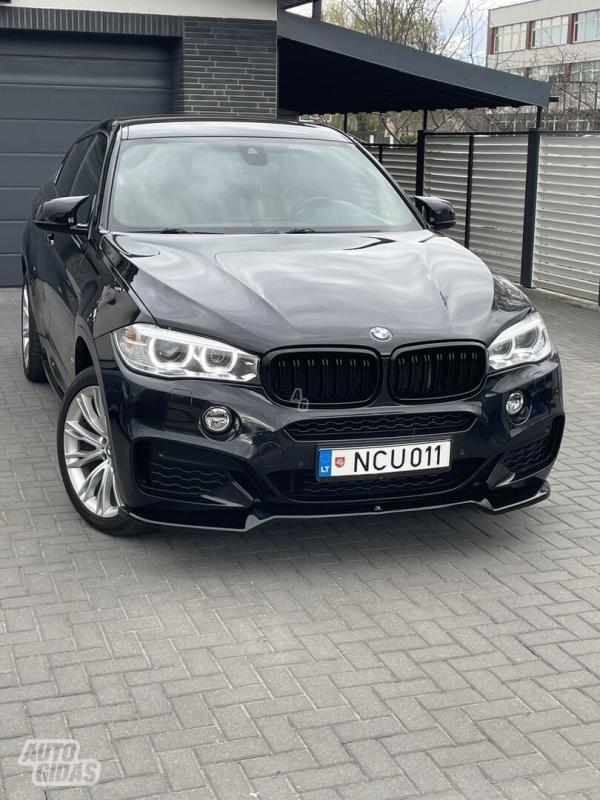 BMW X6 2016 in Marijampole, with an engine capacity of 3.00 L and mileage of 208 thousand km for 23500 €, photo 8 on AUTOMOTO.COM.LV