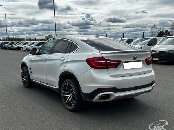 BMW X6 2016 in Vilnius, with an engine capacity of 2.98 L and mileage of 143 thousand km for 21900 €, photo 4 on AUTOMOTO.COM.LV