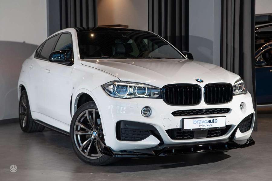 BMW X6 2016 in Kaunas, with an engine capacity of 3.00 L and mileage of 130 thousand km for 29991 €, photo 4 on AUTOMOTO.COM.LV