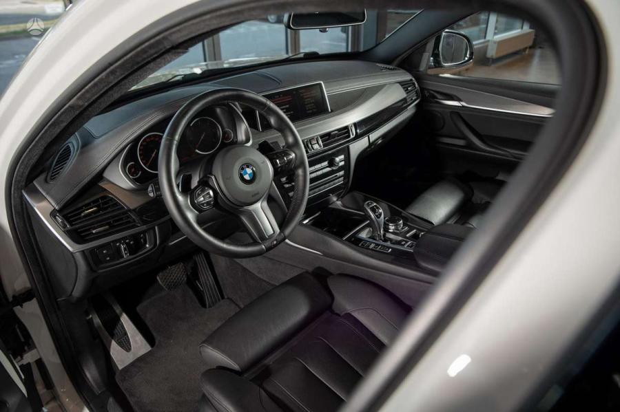 BMW X6 2016 in Kaunas, with an engine capacity of 3.00 L and mileage of 130 thousand km for 29991 €, photo 14 on AUTOMOTO.COM.LV