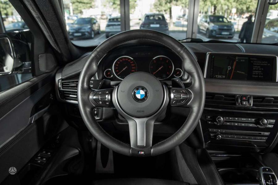 BMW X6 2016 in Kaunas, with an engine capacity of 3.00 L and mileage of 130 thousand km for 29991 €, photo 16 on AUTOMOTO.COM.LV