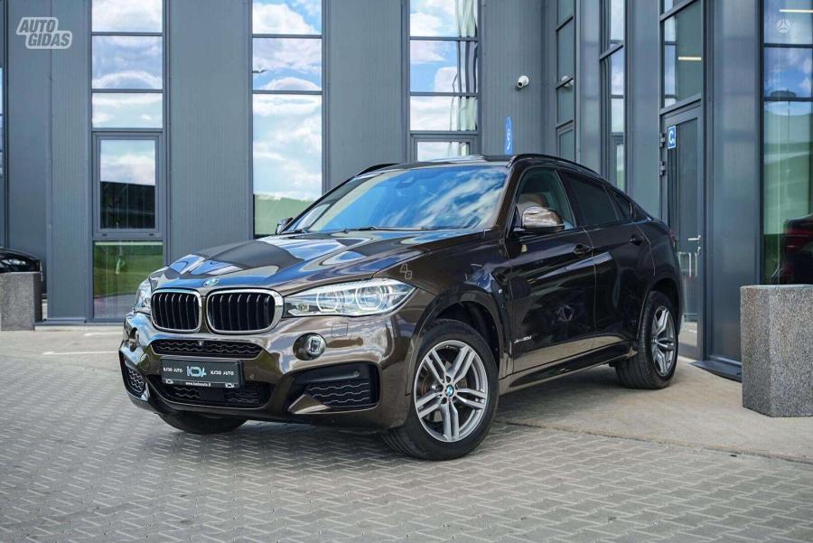 BMW X6 2016 in Kaunas, with an engine capacity of 3.00 L and mileage of 144 thousand km for 26950 €, photo 3 on AUTOMOTO.COM.LV