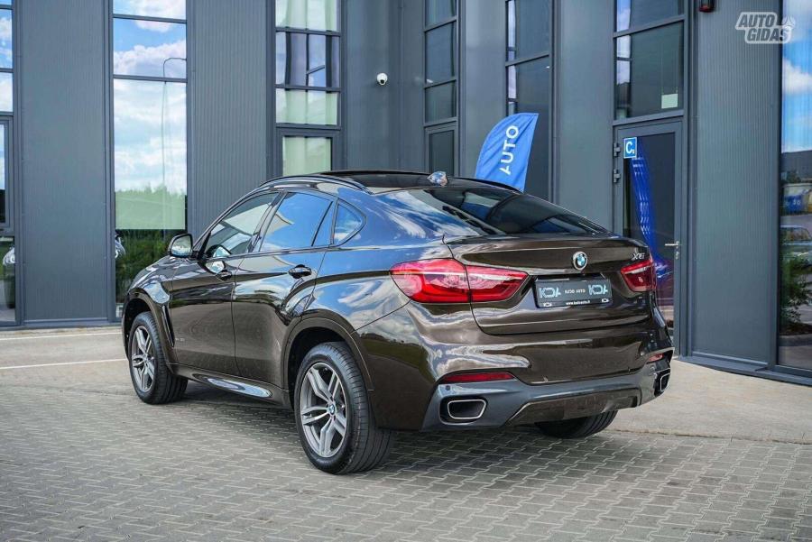 BMW X6 2016 in Kaunas, with an engine capacity of 3.00 L and mileage of 144 thousand km for 26950 €, photo 9 on AUTOMOTO.COM.LV