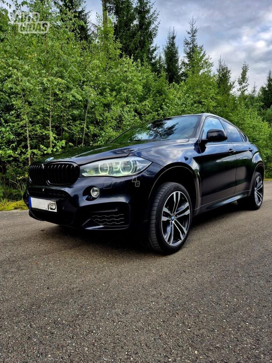 BMW X6 2016 in Salcininkai, with an engine capacity of 3.00 L and mileage of 370 thousand km for 19500 €, photo 6 on AUTOMOTO.COM.LV