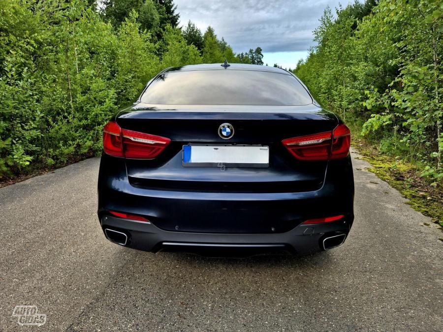 BMW X6 2016 in Salcininkai, with an engine capacity of 3.00 L and mileage of 370 thousand km for 19500 €, photo 8 on AUTOMOTO.COM.LV