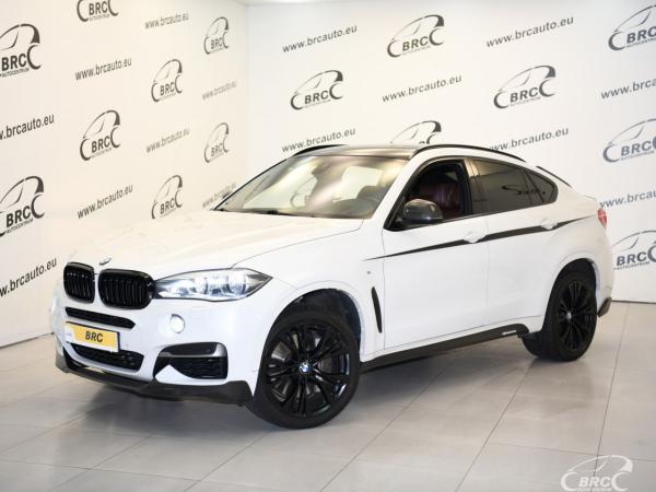 BMW X6 2017 in Vilnius, with an engine capacity of 2.99 L and mileage of 201 thousand km for 24500 €, photo 1 on AUTOMOTO.COM.LV